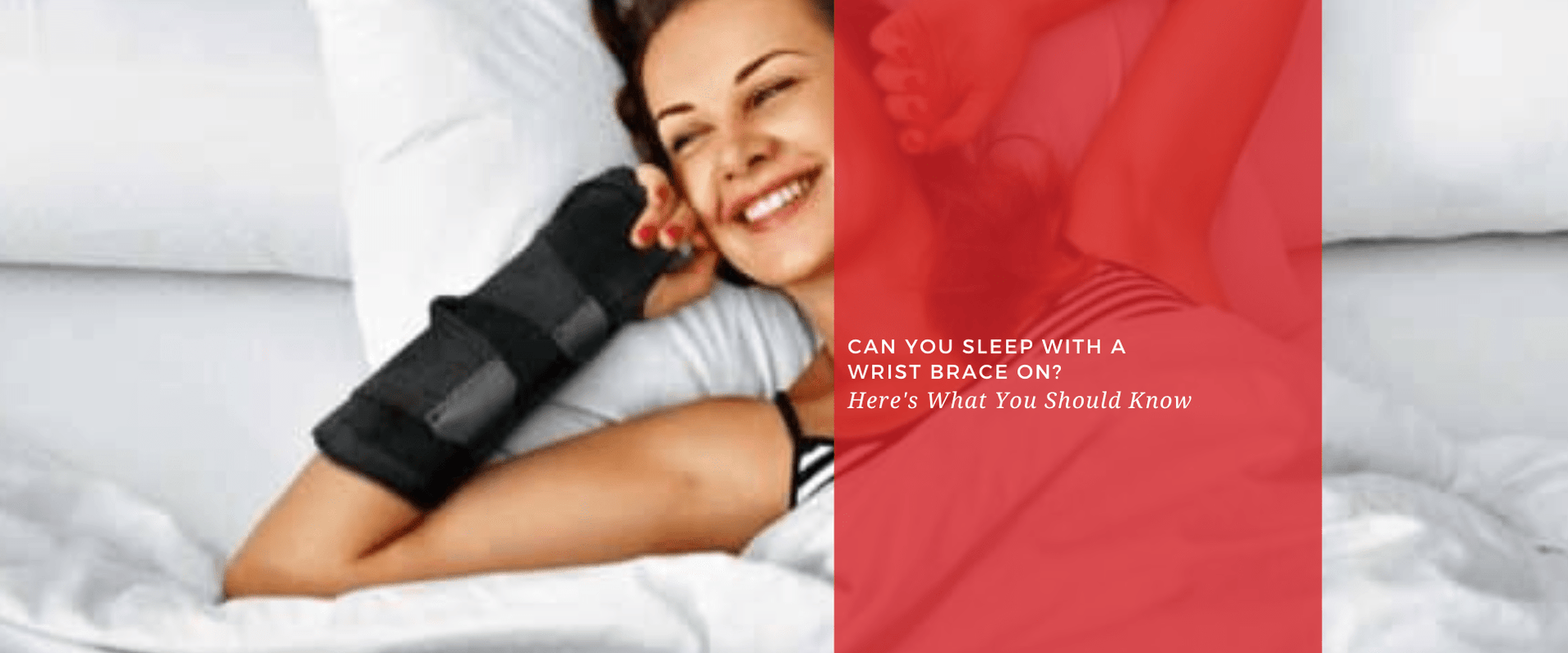 Can You Sleep With A Wrist Brace On? - Dr. Arthritis