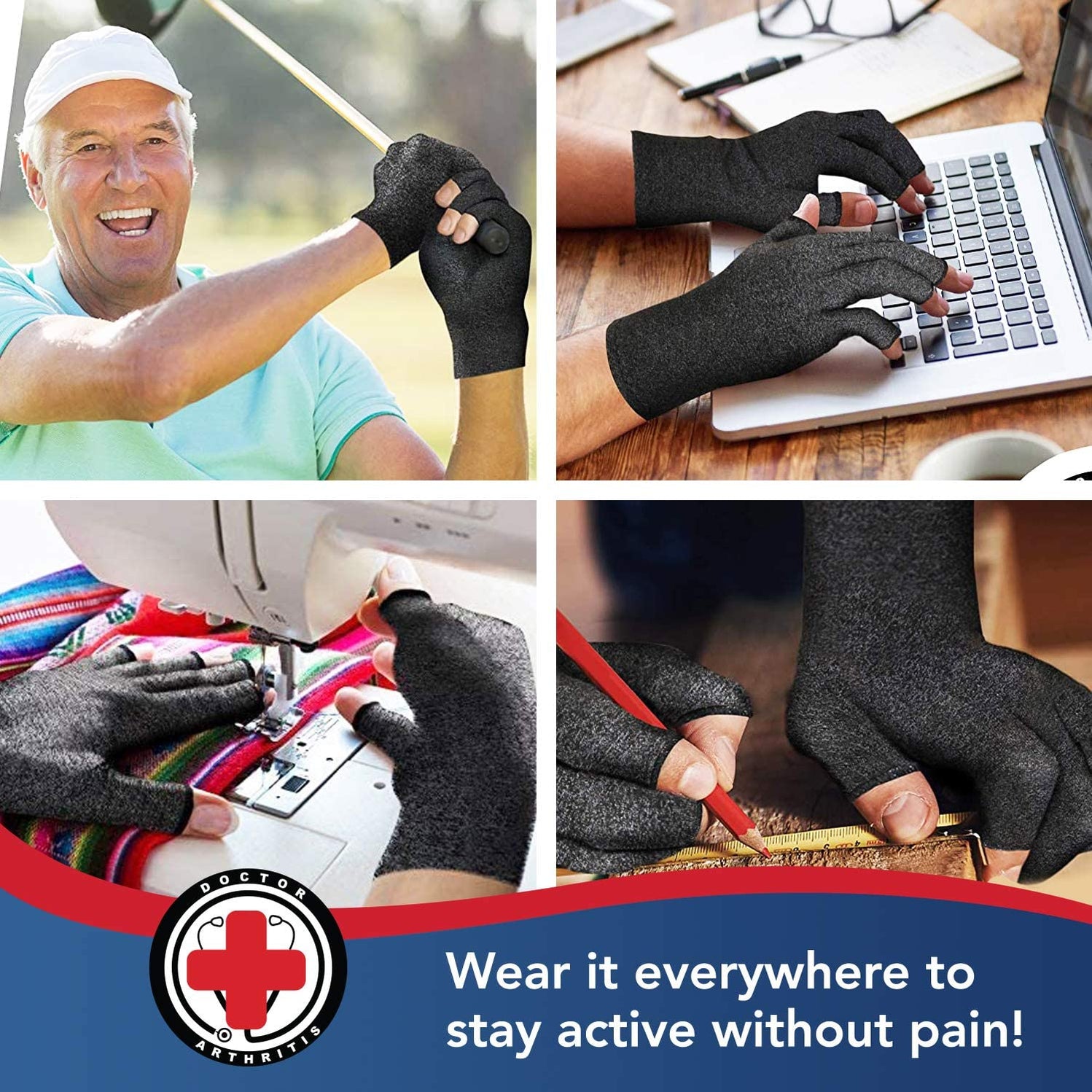 Arthritis Compression Supports, Sleeves, Gloves, Socks - Dr. Arthritis
